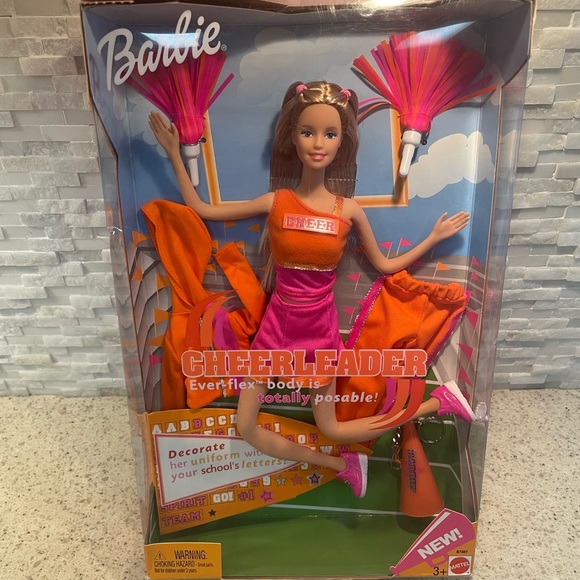 Mattel | Toys | Cheerleader Everflex Barbie | Poshmark